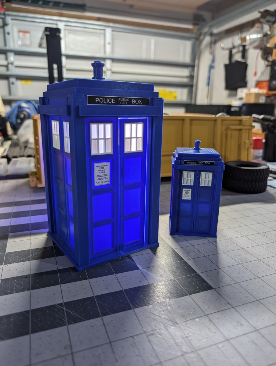Miniature Tardis at 1:14 Scale – ARC-tec Shop