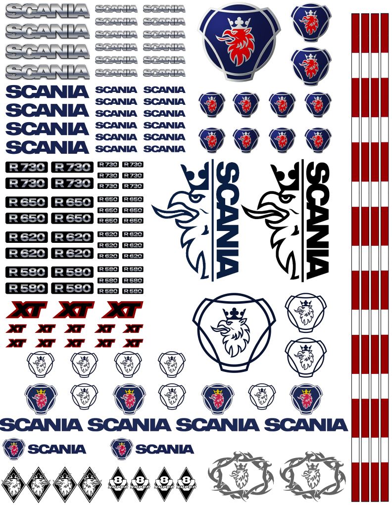 Scania Logo STRASBOURG, FRANCE MAR 5, 2018: Scania Logotype Insignia
